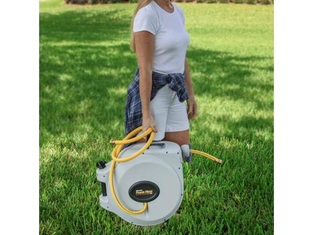 Bloom USA BL-GW075 Retractable 5/8 Inch x 75 Foot 3 Layer Power Hybrid ...