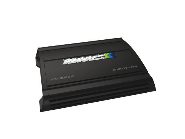 Autotek MM2020.2 Mean Machine 2000W 2 Channel Bridgeable Amplifier Car ...