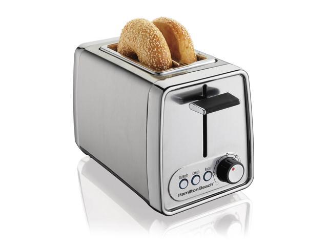 Hamilton Beach Modern Chrome 2-Slice Toaster - Newegg.com
