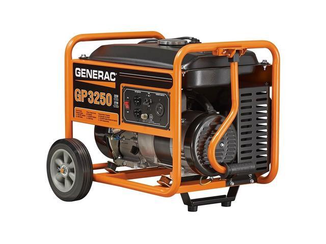Generac GP Series 3250 3750W Gas-Powered Portable Generator - Newegg.com