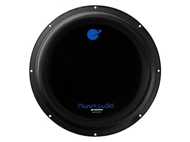 Planet 15" Woofer 4 Ohm Voice Coil Black Poly Injection Cone AC15D ...