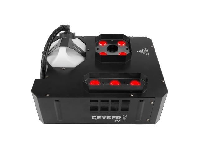 CHAUVET DJ Geyser P7 RGBA+UV LED Pyrotechnic-Like Effect Fog Machine ...