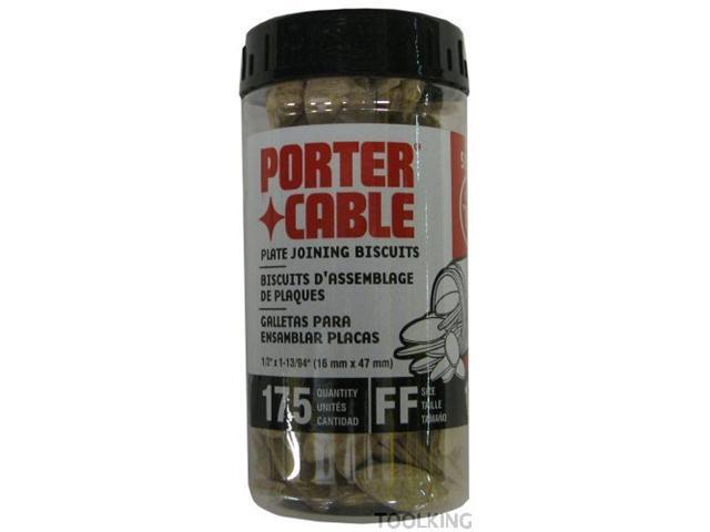 Porter-Cable 5563 Face Frame Plate Joiner Biscuits - 175 Pack - Newegg.com