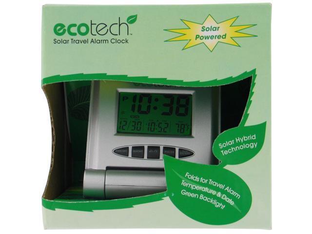 Equity By La Crosse 65902 ecotech Solar Travel Alarm Clock - Newegg.com