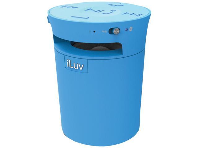 ILUV ISP165BLU MobiCup Splash-Resistant Bluetooth(R) Speaker & Speakerphone (Blue) - Newegg.com