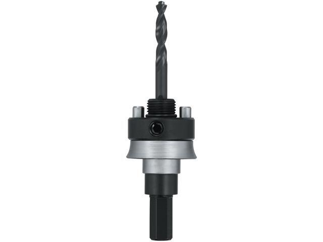 DeWalt DW1810 3/8-inch Bi-Metal Hole Saw Mandrel with 4-inch Centering ...