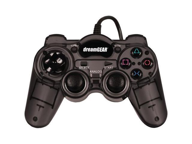 DreamGear Dreamshock Micro wired controller for PS2. pressure sensitive ...