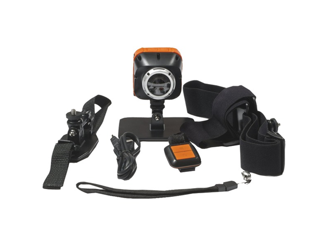 POV ACTION VIDEO CAMERAS MAC-50 1080P HD WATERPROOF ACTION CAMERA KIT ...