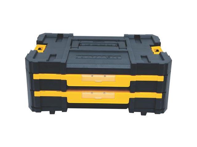 Dewalt DWST17804 TSTAK-4 2-Drawer Stackable Organizer - Newegg.com