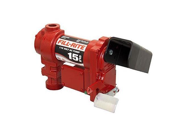 Fill-Rite FR604G 15 GPM 115-Volt 60-Hz Explosion Proof AC Transfer Pump ...