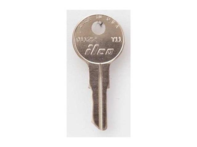 Key Blank, Brass, Type Y11, 5 Pin, PK 10 - Newegg.com
