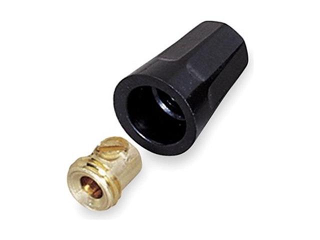 Wire Connector, Set Screw, 10, Black, PK 100 - Newegg.com