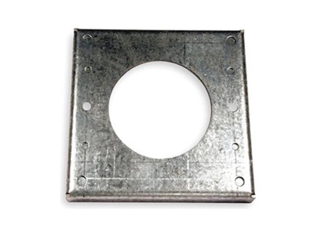 HUBBELL WIRING DEVICE-KELLEMS HBL50SC Electrical Box Cover, Square Box ...