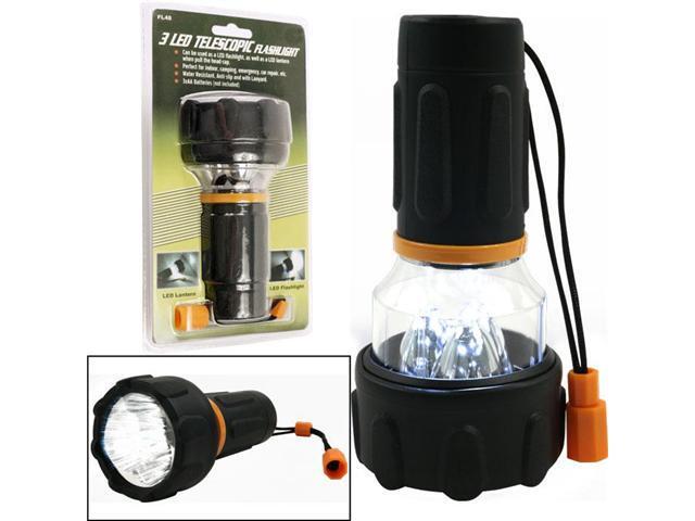 3 LED Flashlight / Lantern Combo - Happy Camper - Newegg.com
