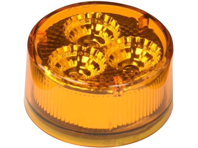 RoadPro 2" Round LED Diamond Lens Sealed Light, Amber RP1030ADL ...