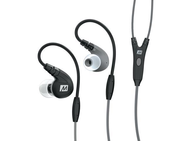 MEE M7P Secure-Fit Sports In-Ear Headphones with Mic, Remote, and ...