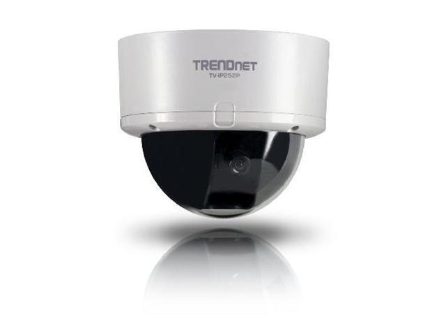 TRENDnet Dome Wired IP Camera with 2-Way Audio / 62 degree viewing ...