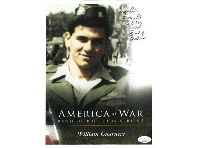 Wild Bill Guarnere signed WWII Band of Brothers 101st Airborne Easy ...