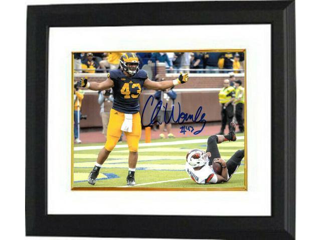Chris Wormley signed Michigan Wolverines 8x10 Photo Custom Framing #43 ...