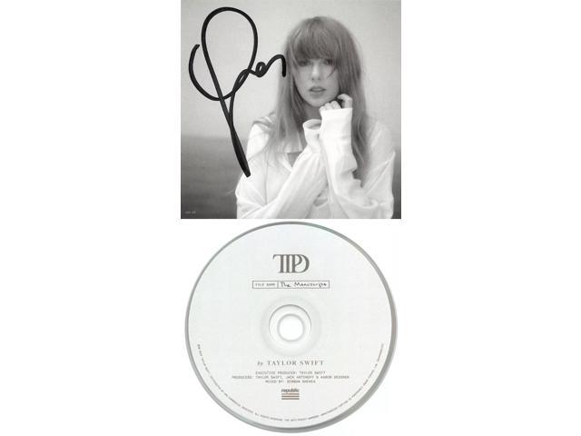Taylor Swift signed 2024 The Tortured Poets Department 4.75x4.75 Art ...