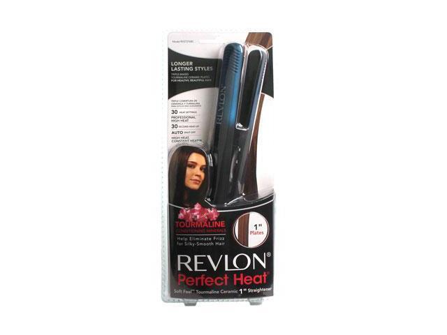 REVLON RVST2108CN1 Perfect Heat Tourmaline Two-Tone Straightener ...