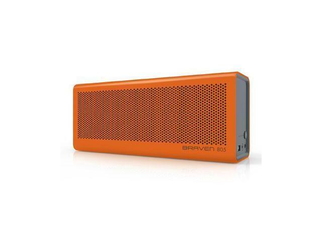 BRAVEN B805OGP 805 Blutooth Spkr Orange Gray - Newegg.com