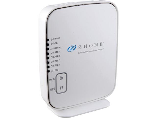 Zhone 6519-W1 IEEE 802.11n ADSL2+, Cellular Modem/Wireless Router ...