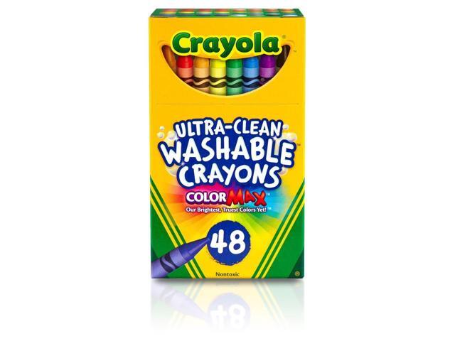 Crayola Ultra Clean Washable Crayons (Box of 48) - Newegg.com