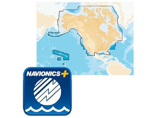 NAVIONICS NAVIONICS+ PRELOADED CHART OF ALL US CANADA GOLD MSD ...