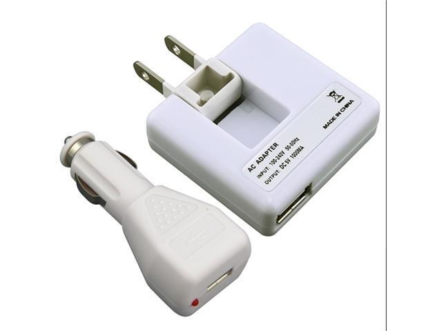USB AC POWER ADAPTER+CAR CHARGER Accessory For Verizon ATT iPhone® 4 4S ...