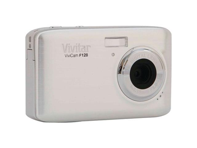 Vivitar ViviCam F128 VF128-SIL Silver 14.1 MP Digital Camera - Newegg.com