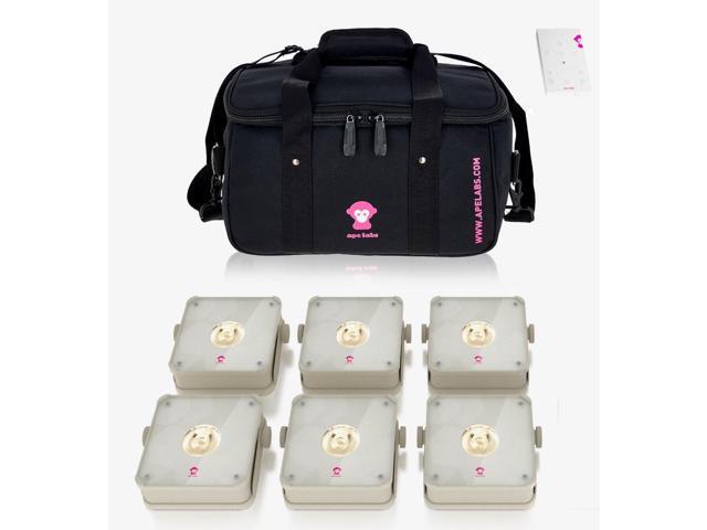 Ape Labs Mini 2+ RoadPack Creme | 6x Lights, Remote, Charger, Bag -IP65 ...