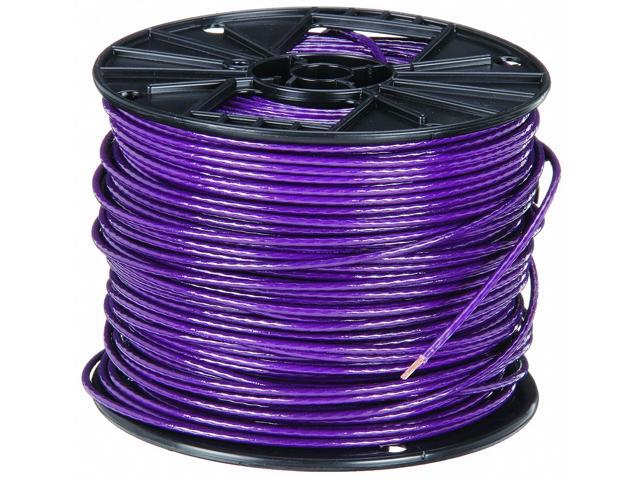 SOUTHWIRE 25659401 Building Wire, THHN, 10 AWG, 500 ft, Purple, Nylon ...