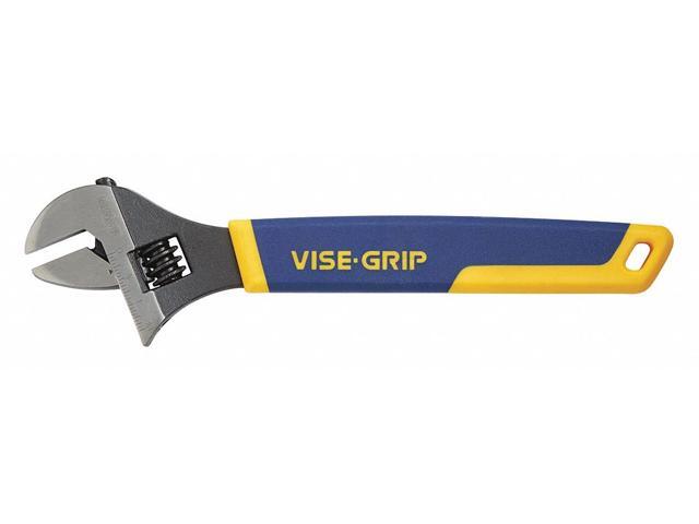 IRWIN VISE-GRIP 2078612 Adj. Wrench,12",1-1/2" Cap.,Chrome - Newegg.com