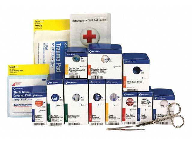 First Aid Only First Aid Kit Refill, 2inWx2inDx9-1/2inH White 90582 ...