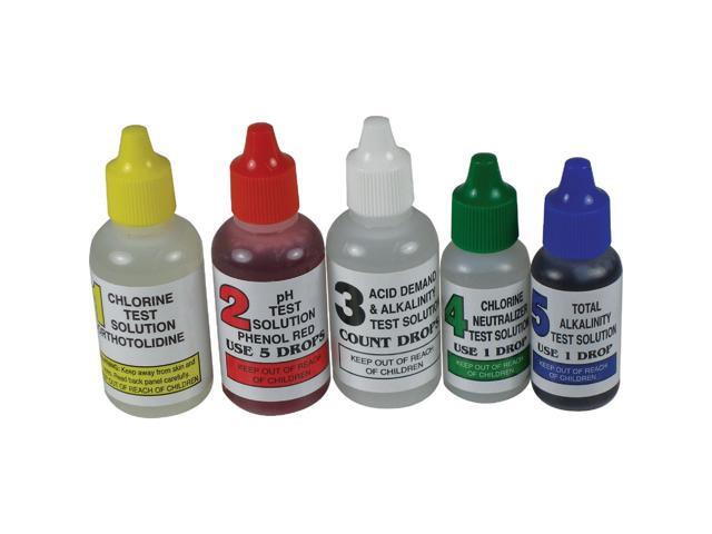 JED Pool and Spa 5-Way Refill Test Kit 00-330 - Newegg.com