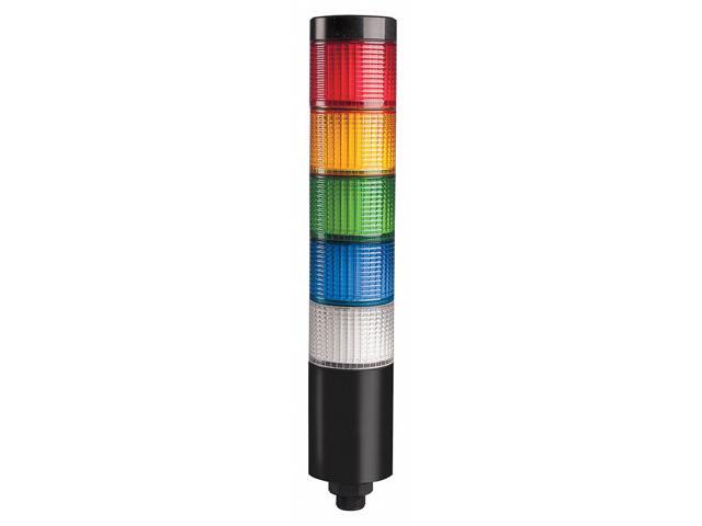 DAYTON 26ZT44 Tower Light,56mm,Steady,Flash,5 Color - Newegg.com