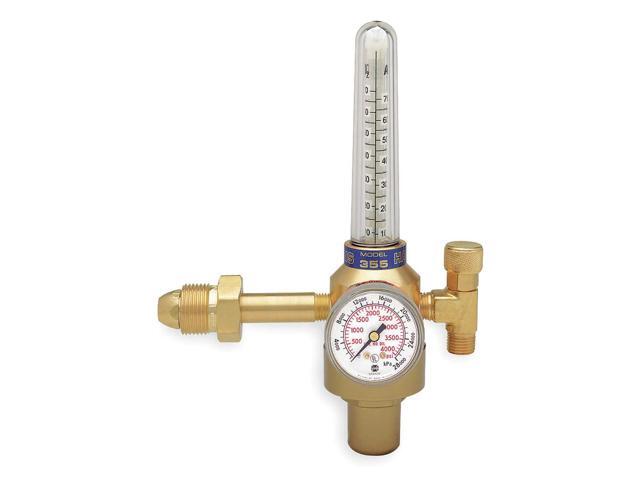 HARRIS 355-CD-320 Flowmeter Regulator, Argon, Carbon Dioxide, Single ...