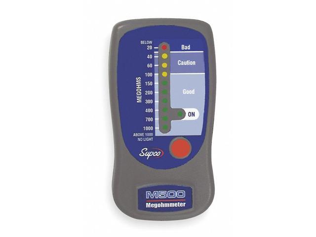 SUPCO M500 Megohmmeter,500VDC - Newegg.com