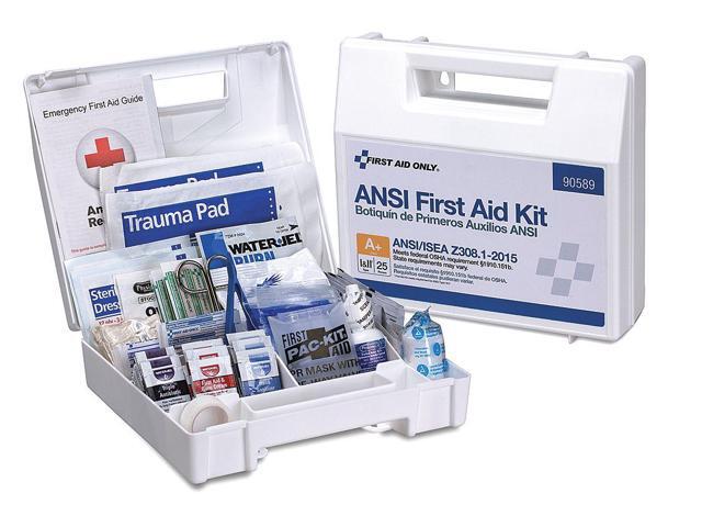 FIRST AID ONLY, INC. ANSI 2015 Compliant Class A Type I & II First Aid ...