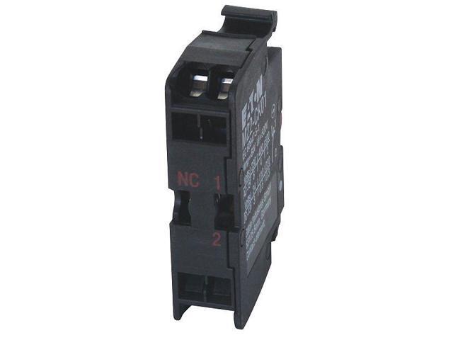 EATON M22-CK01 Contact Block, Cage, Black, 22mm, 1NC - Newegg.com