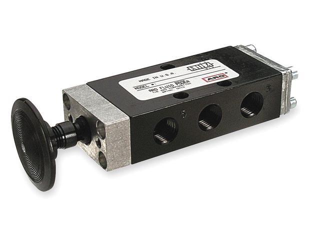 4-Way 1/4In NPT Manual Air Control Valve tillescenter Fittings ...