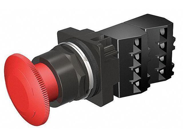 Siemens Non-Illuminated Push Button 30mm Red Metal 52BR8W2G - Newegg.com