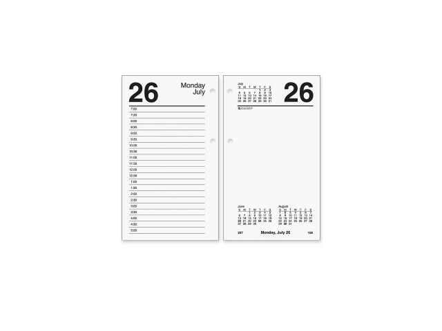 AT-A-GLANCE Desk Calendar Refill, 3 1/2 x 6, 2013 AAGE71750 - Newegg.com