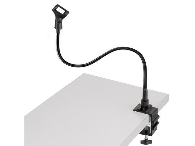 Microphone Arm Stand Long 20'' Sturdy Gooseneck Mic Stand Adjustable ...