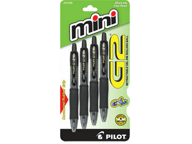 Pilot Mini G2 Rollerball Pen - 4 / Pack - Newegg.com