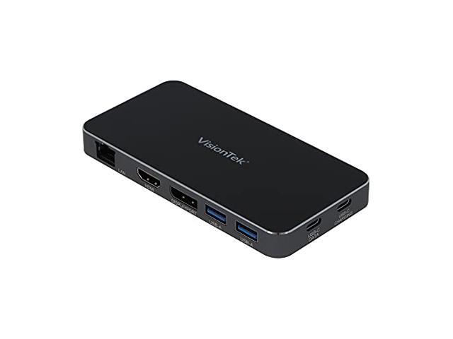 VisionTek VT400 Dual Display USB-C Docking Station with Power ...