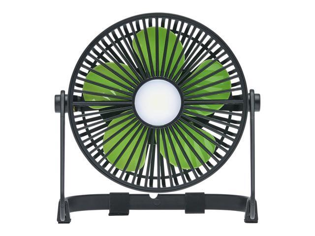 LitezAll Rechargeable Portable Fan with Light - Newegg.com