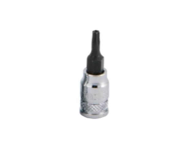 Titan 66830 Tamper Proof Torx Bit Socket, 1/4" Drive, T30, Chrome ...