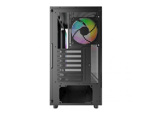 MONTECH XR, ATX Mid-Tower PC Gaming Case, 3 x 120mm ARGB PWM Fans Pre ...